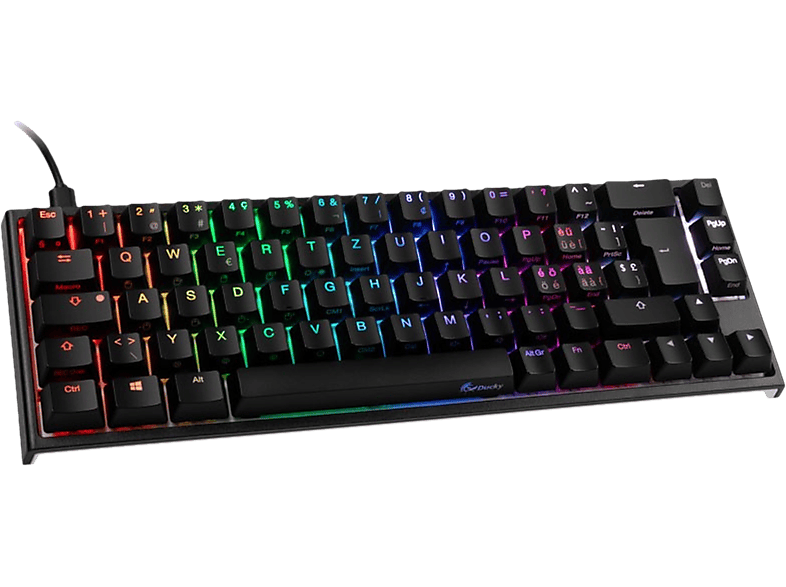 DUCKY ONE 2 SF | Gaming-Tastatur, Kabelgebunden, QWERTZ, 65% ...