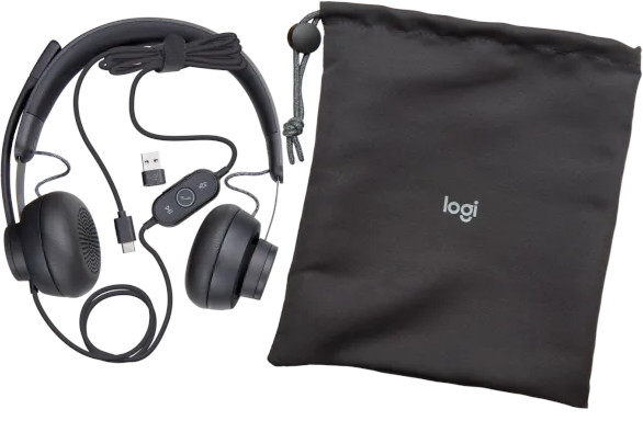 LOGITECH Headset Zone 750 Zwart (981-001104)