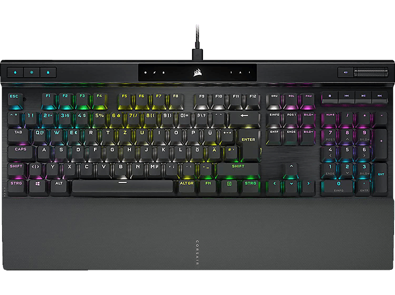 CORSAIR Gaming Tastatur K70 RGB Pro, Cherry MX SPEED RGB Silver ...