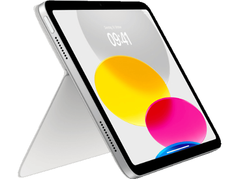 APPLE Magic Keyboard Folio iPad (A16, 10. Generation), Tastatur, Weiß ...