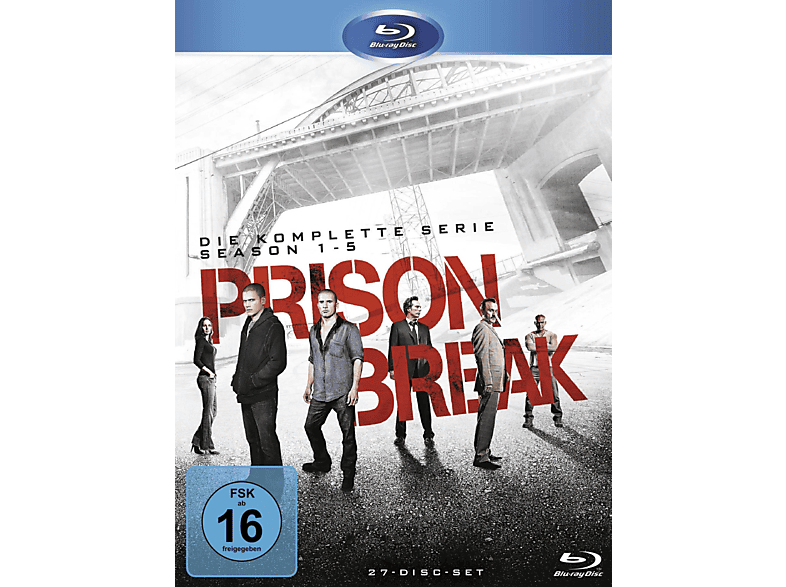Prison Break | Komplettbox Staffel 1-5 (inkl. Film) Blu-ray | MediaMarkt