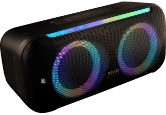 PEAQ Draagbare luidspreker PPS 100 Zwart (4049011175662)
