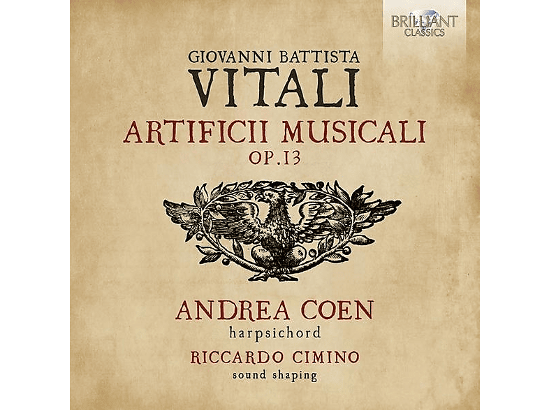 Andrea Coen | Vitali:Artificii Musicali op.13 - (CD) | MediaMarkt