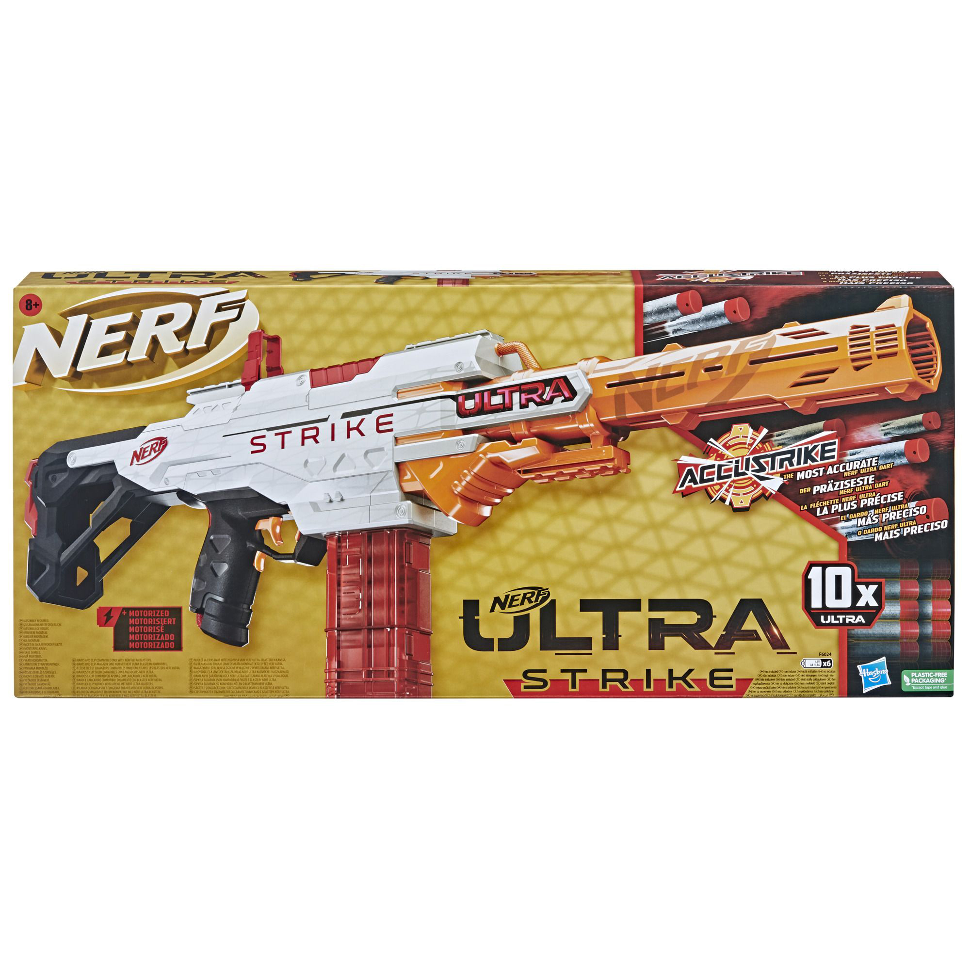 HASBRO GAMING F6024U50 Nerf Ultra Strike Blaster Mehrfarbig Blaster ...