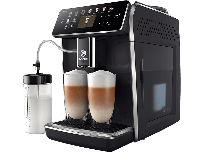 SAECO GranAroma SM6580/00 MACCHINA CAFFÉ AUTOMATICA, Nero lucido ...