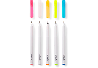 Stifte CRICUT 5er Pack Gel Stifte Pink/Weiß/Orange/Gelb/Blau | MediaMarkt