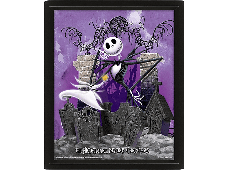 Póster 3D | Sherwood Disney The Nightmare before Christmas