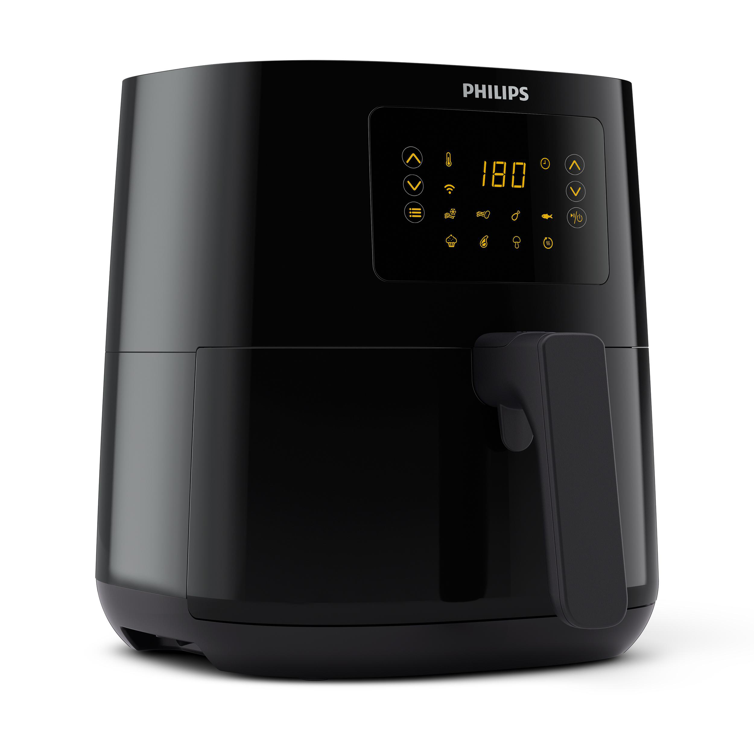 PHILIPS HD9255/90 Serie 5000 Connected 4.1L Heißluftfritteuse 1400 Watt ...