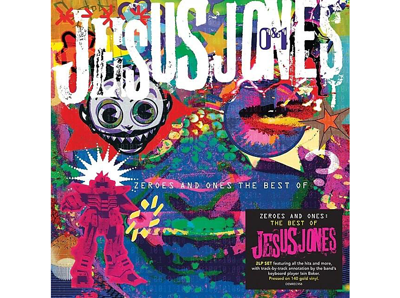 Jesus Jones | Zeroes And Ones: Best Of (Gold Vinyl 2-LP-Set) - (Vinyl ...