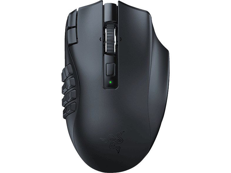 RAZER Naga V2 HyperSpeed Gaming Maus, Schwarz | SATURN