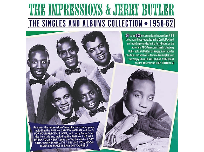 Impressions, The / Butler, Jerry | The Singles And Albums Collection ...