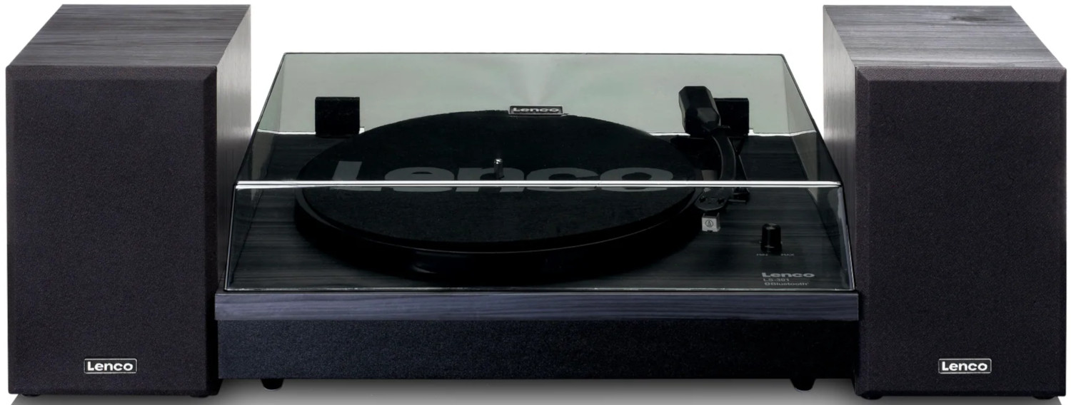 LENCO Bluetooth platenspeler met speakers (LS-301BK)