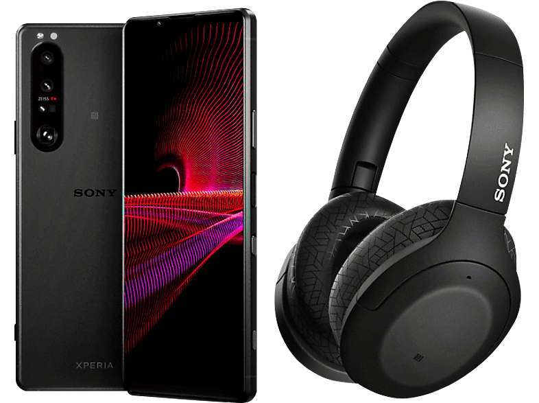 SONY Xperia 1 III KIT + WH-H910N Bluetooth Kopfhörer, 21:9 OLED Display ...