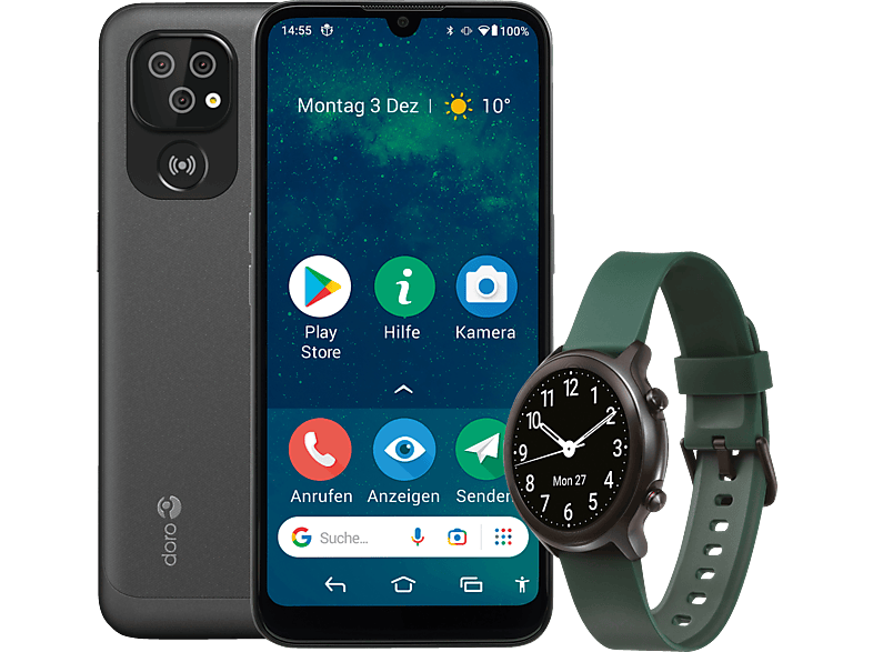 DORO 8100 + Doro Watch Grün Bundle 32 GB Grün | SATURN