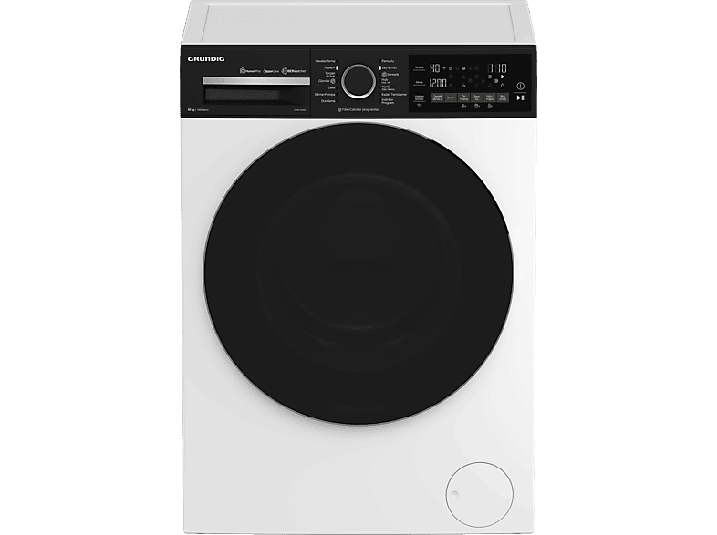 GRUNDIG GPWM 104855 A Enerji Sınıfı 10kg 1400 Devir Çamaşır Makinesi ...
