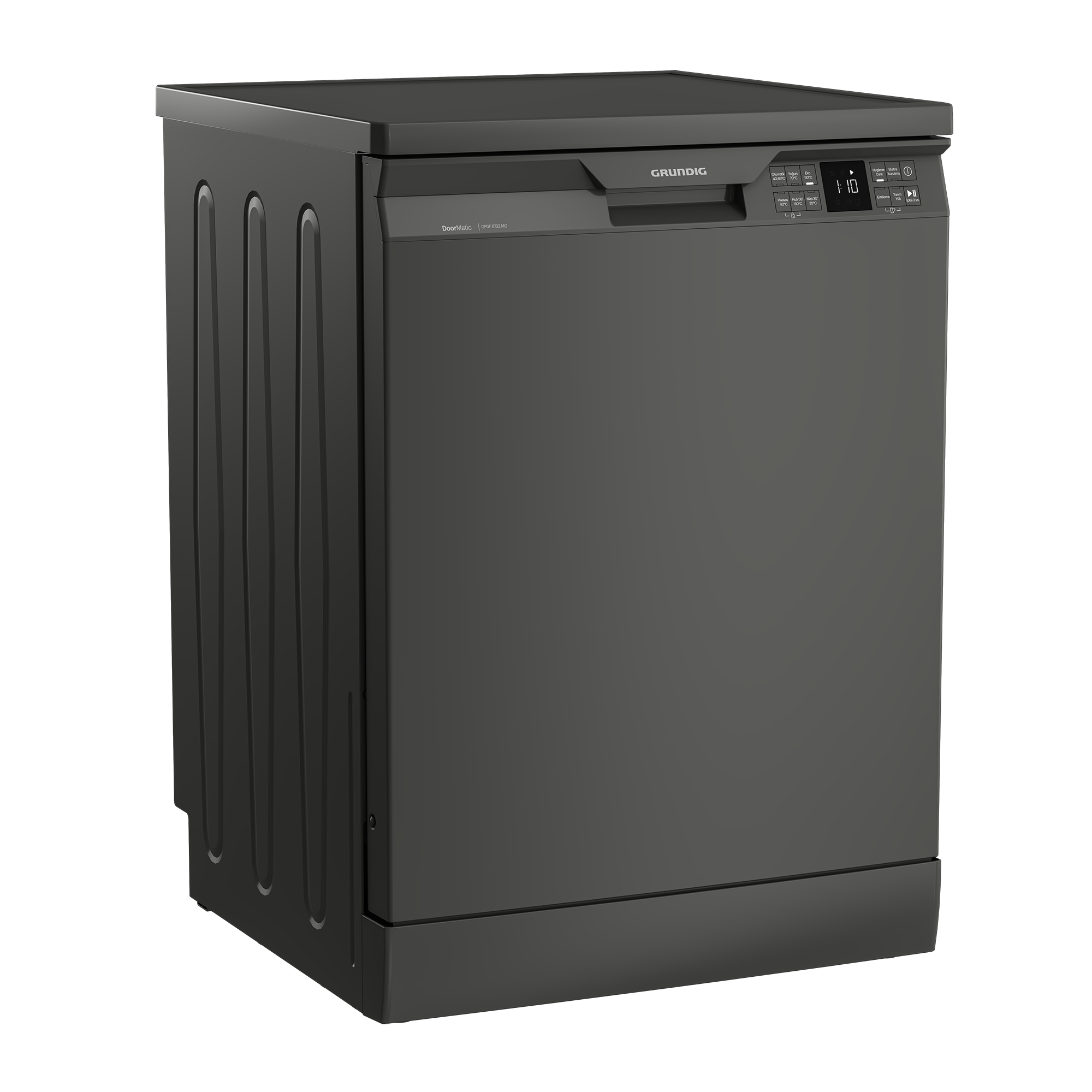 GRUNDIG GPDF 6732 MG D Enerji Sınıfı 14 Kişilik 6 Programlı Bulaşık ...