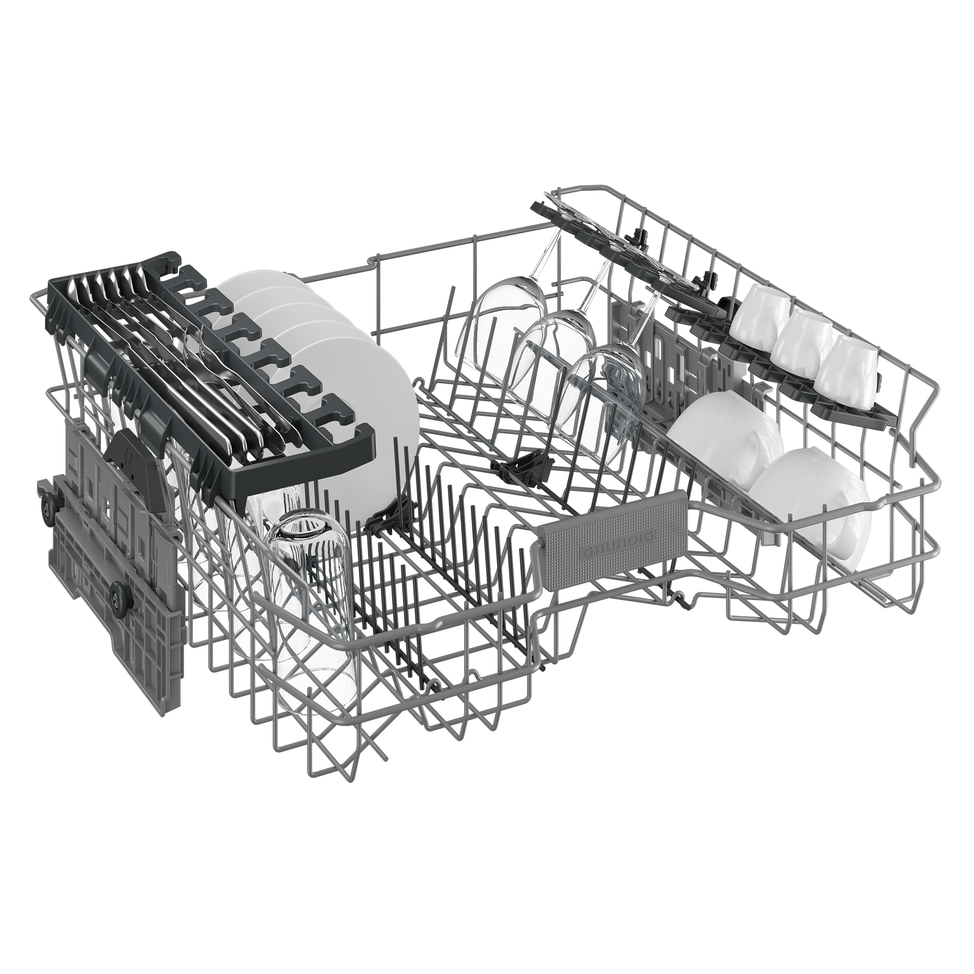 GRUNDIG GPDF 6732 MG D Enerji Sınıfı 14 Kişilik 6 Programlı Bulaşık ...