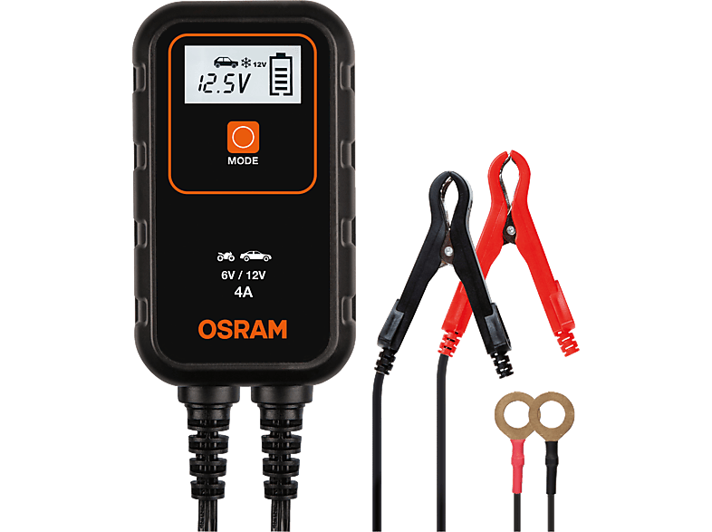 OSRAM OEBCS904 Intelligens akkumulátortöltő és karbantartó, 4A , 6V ...