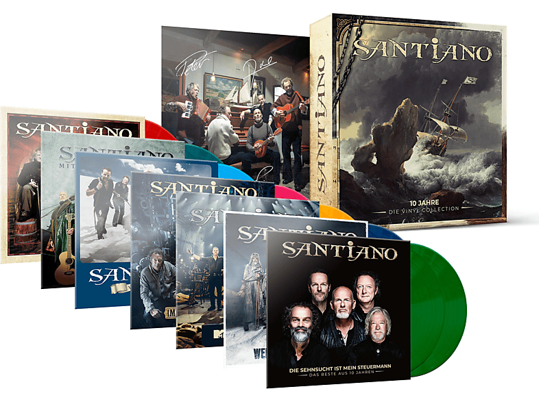 Santiano | Santiano - 10 Jahre - Die Vinyl Collection (15LP) - (Vinyl ...