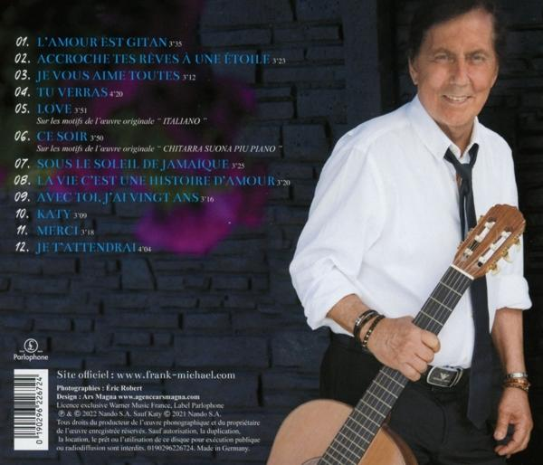 Frank Michael | Je Vous Aime Toutes - CD CD