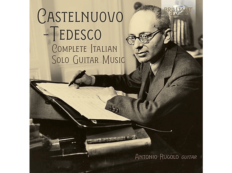 Antonio Rugolo | Castelnuovo-Tedesco:Compl.Italian Solo Guitar - (CD ...