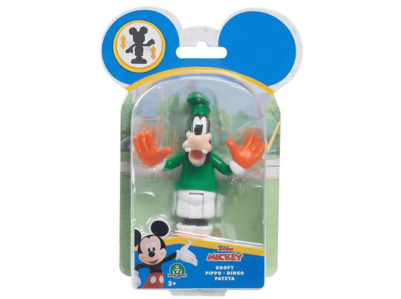 Just Play Mickey Mouse Single Figure Soccer Goofy Spielfigur Saturn