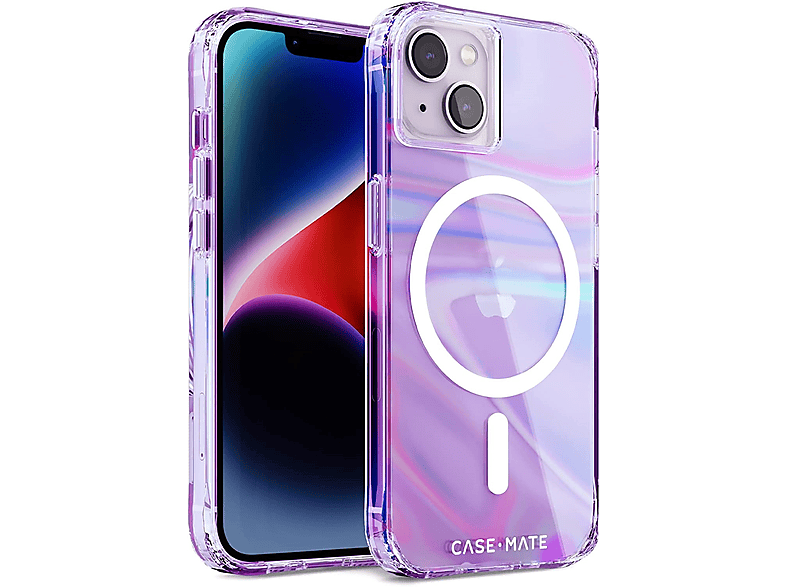 CASE-MATE Soap Bubble MagSafe, Backcover, Apple, iPhone 14, Transparent ...