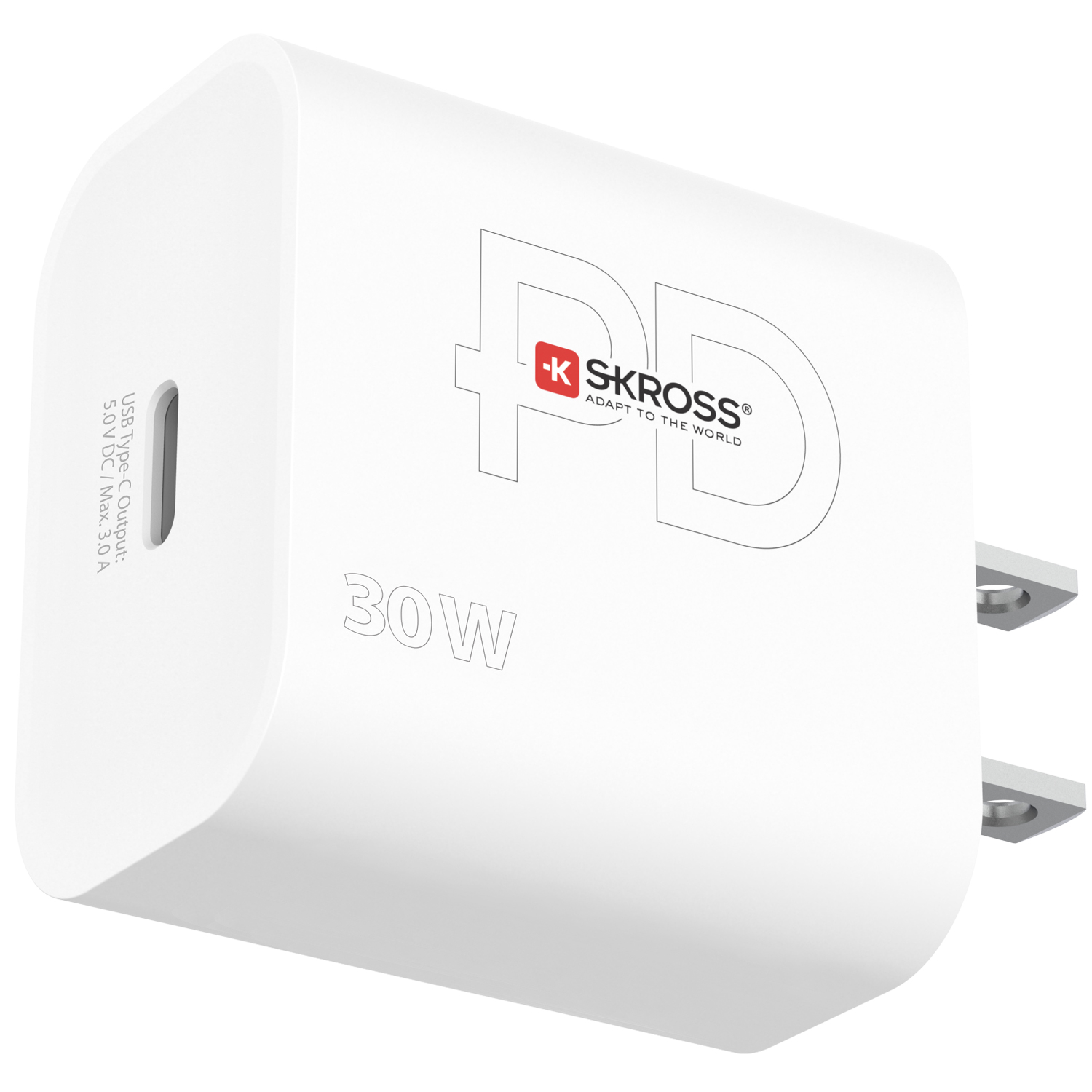 SKROSS Reiseladegerät USA/Japan etc. USB-C PD 30 W ungeerdet USB-Adapter | MediaMarkt