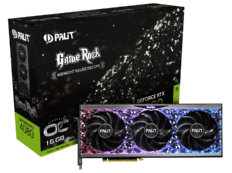 PALIT GeForce RTX™ 4080 GameRock OC (NVIDIA, Grafikkarte) | MediaMarkt