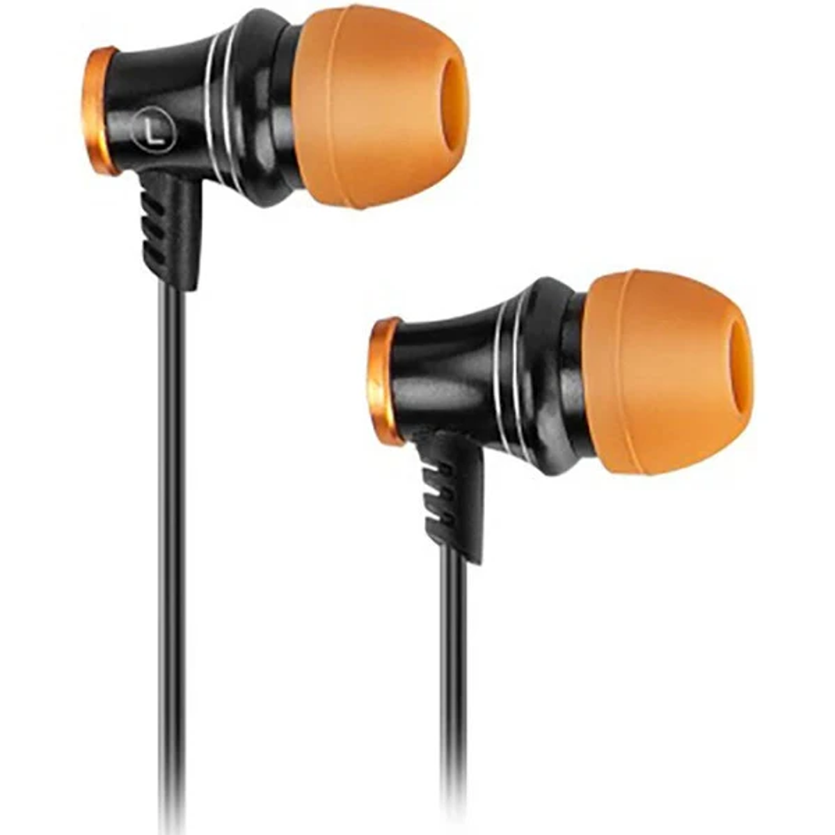 KROM Kinear AURICOLARI, Nero, Arancione | MediaWorld.it