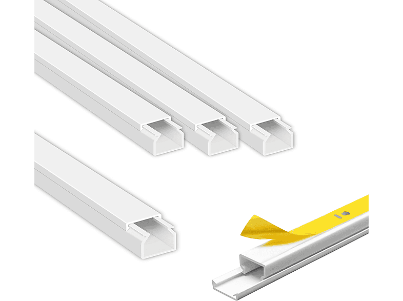 ARLI 4m Kabelkanal mit Bodenlochung 30x20 mm Installationskanal | SATURN