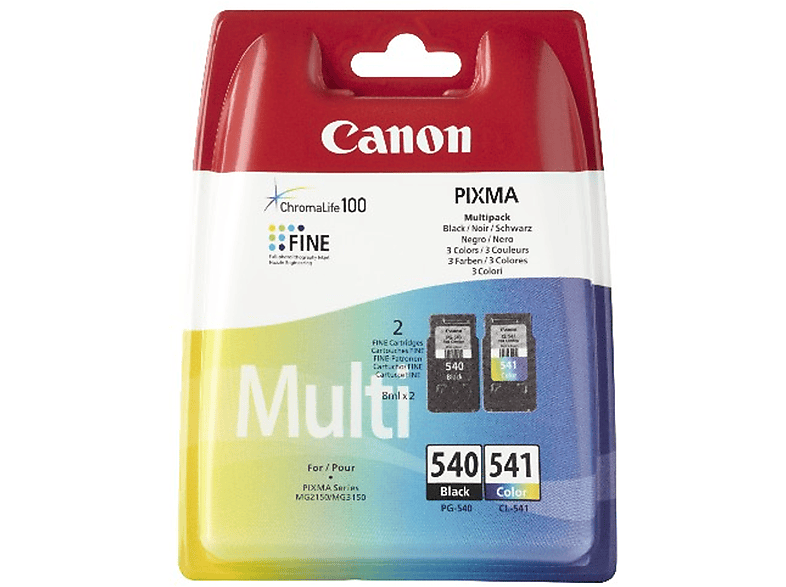 CANON Cartuccia Cartucce inchiostro PG-540 CL-541 C M Y | MediaWorld.it