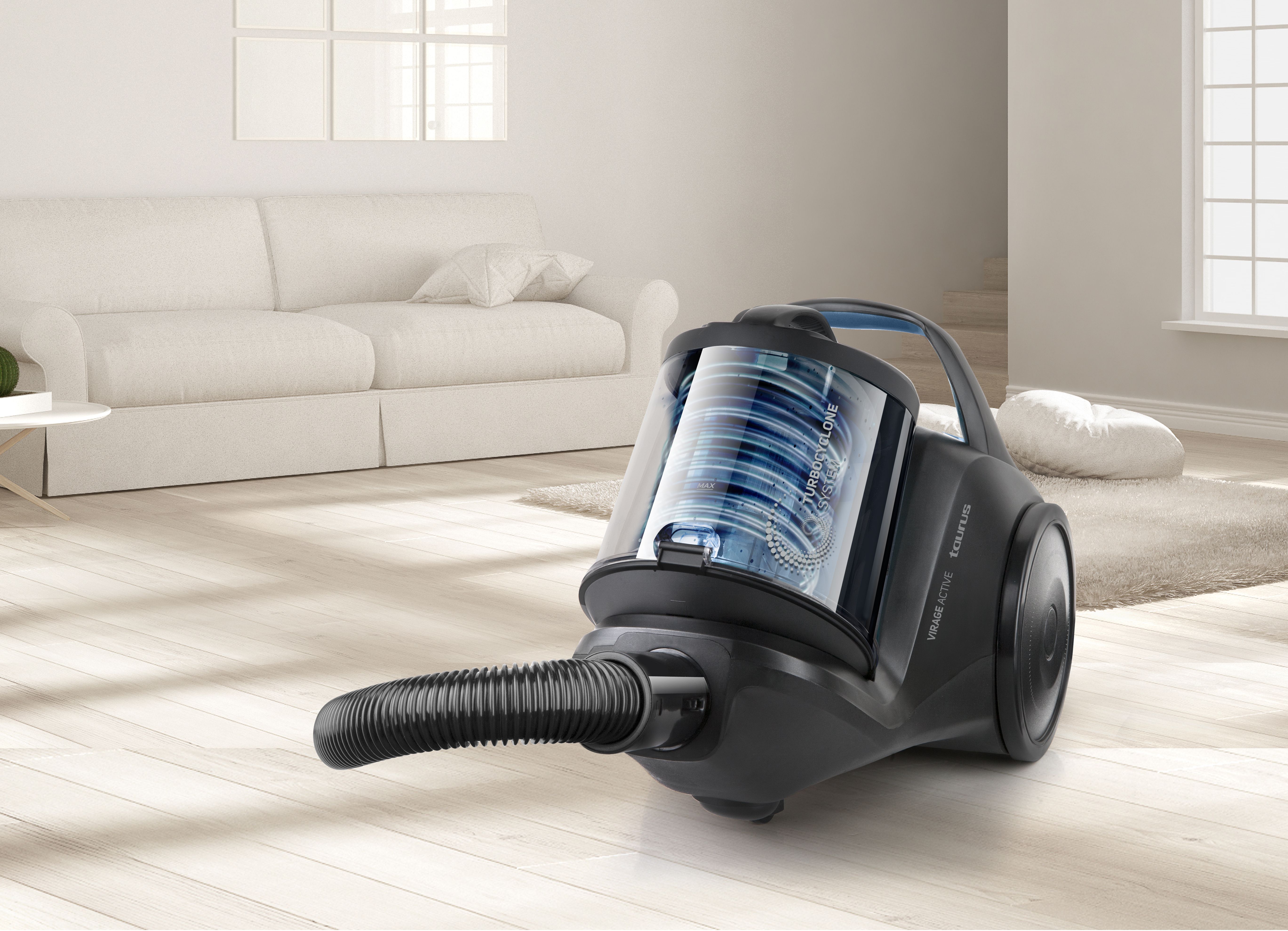 ASPIRAPOLVERE SENZA SACCO TAURUS Virage Active, Senza sacchetto, 800 W | MediaWorld.it