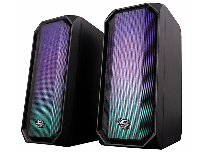 Altavoces para PC | DEEPGAMING DG-ALB-R205, 1Watt, 1 canales, Negro ...