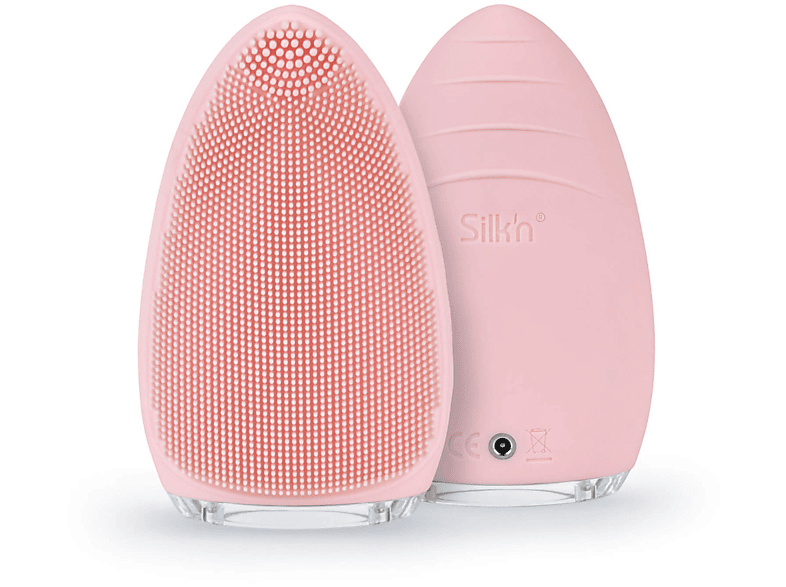SILK'N Bright | Rosa Gesichtsreinigungsbürste Rosa | MediaMarkt