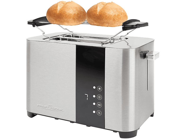 PROFICOOK PC-TA 1250 Toaster Silber (750 Watt, Schlitze: 2) | MediaMarkt