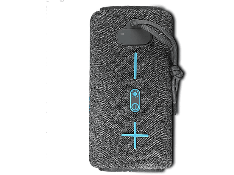 Altavoz Bluetooth portátil | KLACK K639, Bluetooth Inalámbrico Gris | MediaMarkt