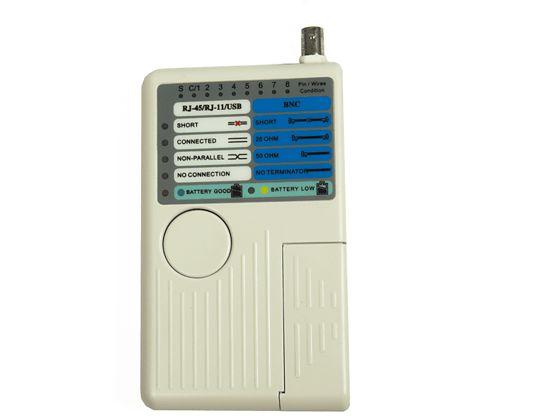 PREMIUMX PX-CT2 Netzwerk LCD Kabeltester BNC USB Kabel Leitungstester ...