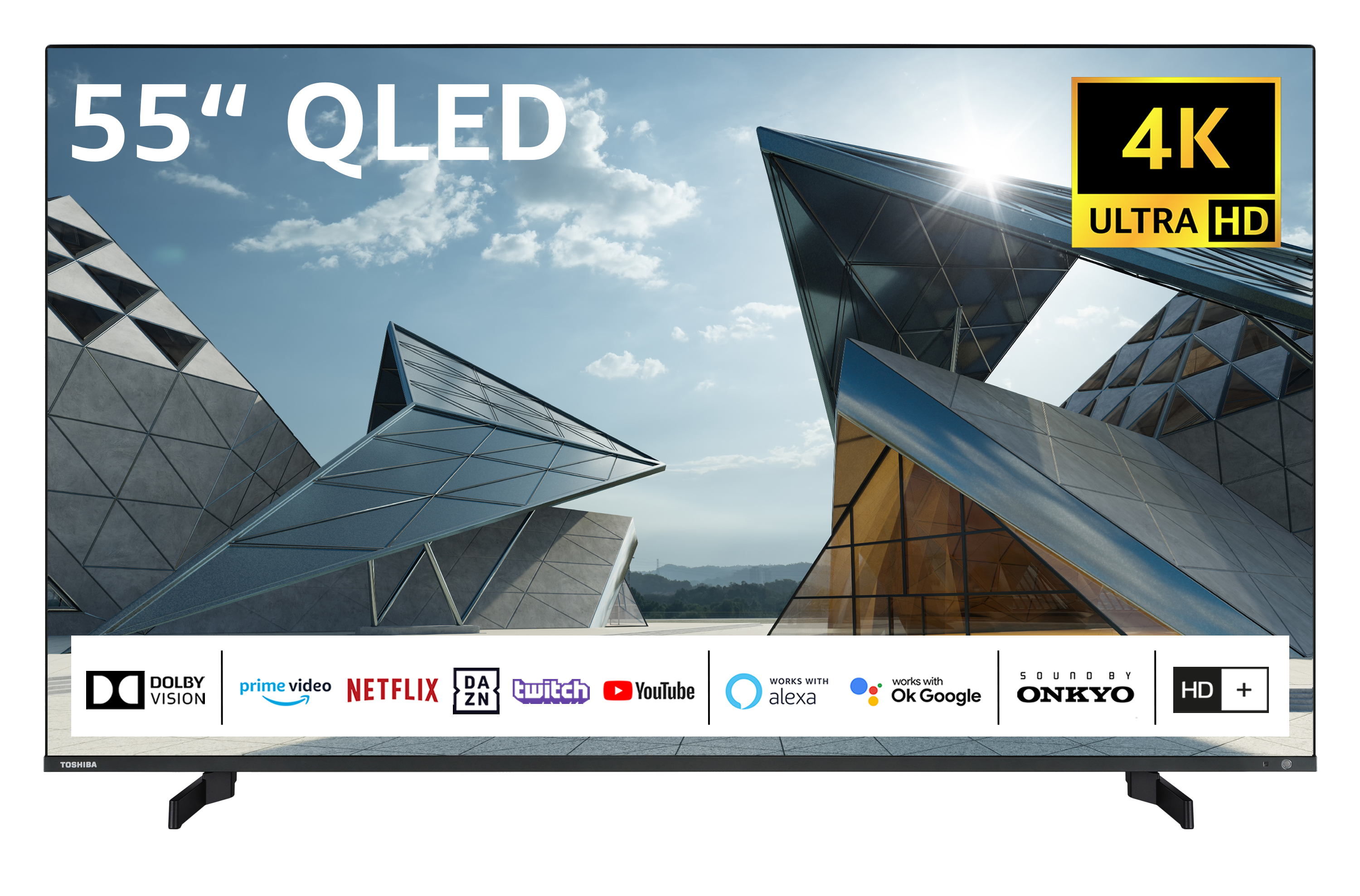 TELEFUNKEN 55QL5D63DAY QLED TV (Flat, 55 Zoll / 139 cm, UHD 4K) | SATURN