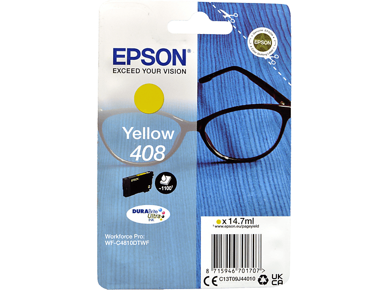 EPSON 408 Tinte yellow | MediaMarkt