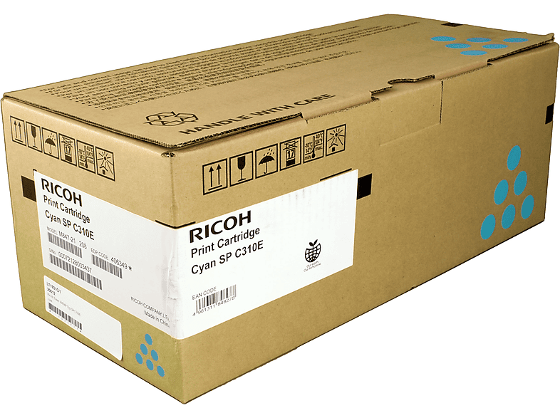 RICOH SPC310E Toner cyan (407641) | SATURN