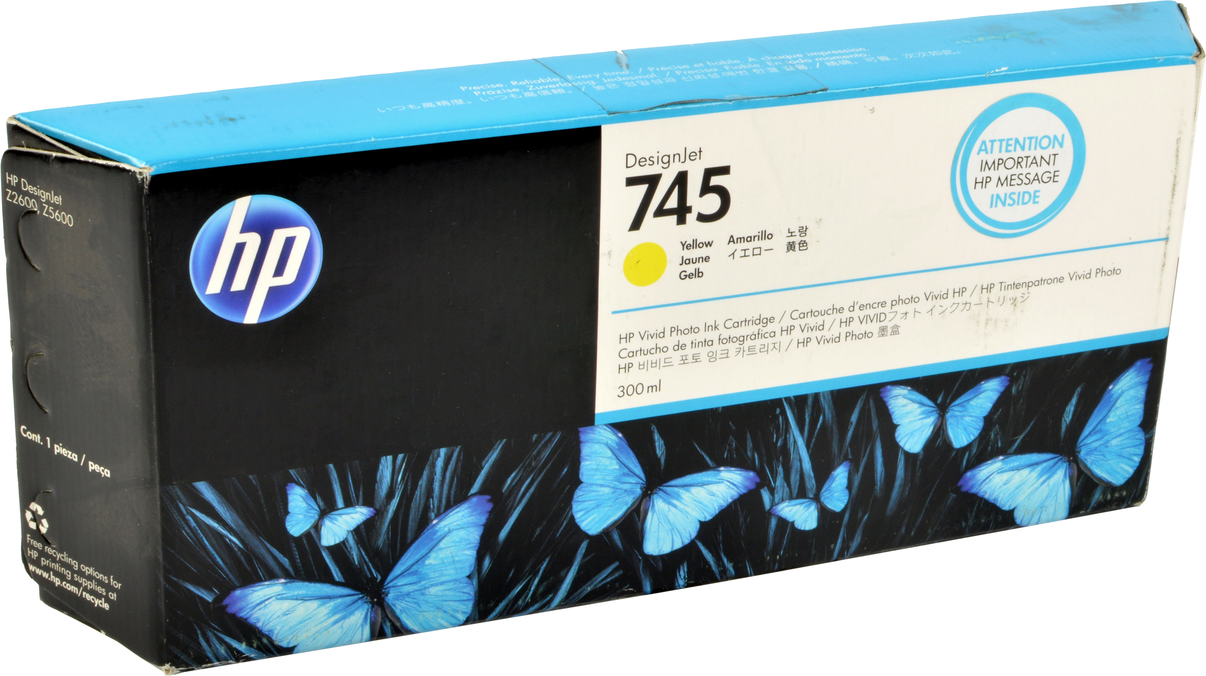 HP 745 Tinte yellow | MediaMarkt