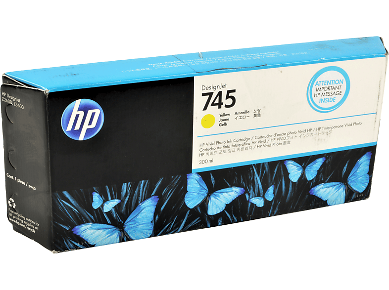 HP 745 Tinte yellow | SATURN