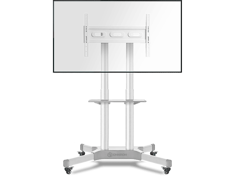 ONKRON ONKRON TV Ständer Bodenständer Standfuß Weiß TV Ständer, Weiß ...