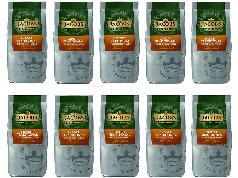 JACOBS Professional Export Traditional HY 10x800 g Filterkaffee (Filter ...