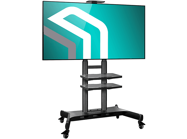 ONKRON TV Ständer 50-86 Zoll Schwarz TV Ständer rollbar | MediaMarkt