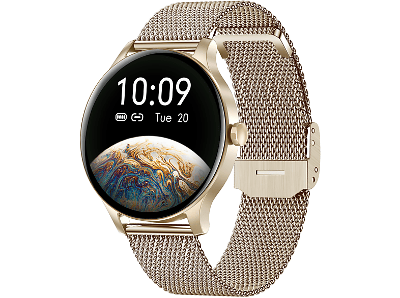Smartwatch | GARETT ELECTRONICS Classy, Dorado | MediaMarkt