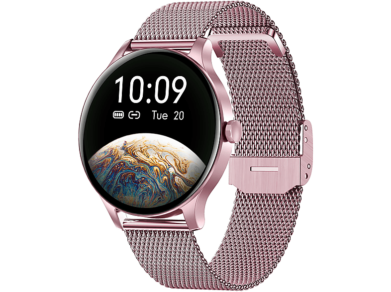 GARETT ELECTRONICS Classy Smartwatch Stahl, Pink | SATURN