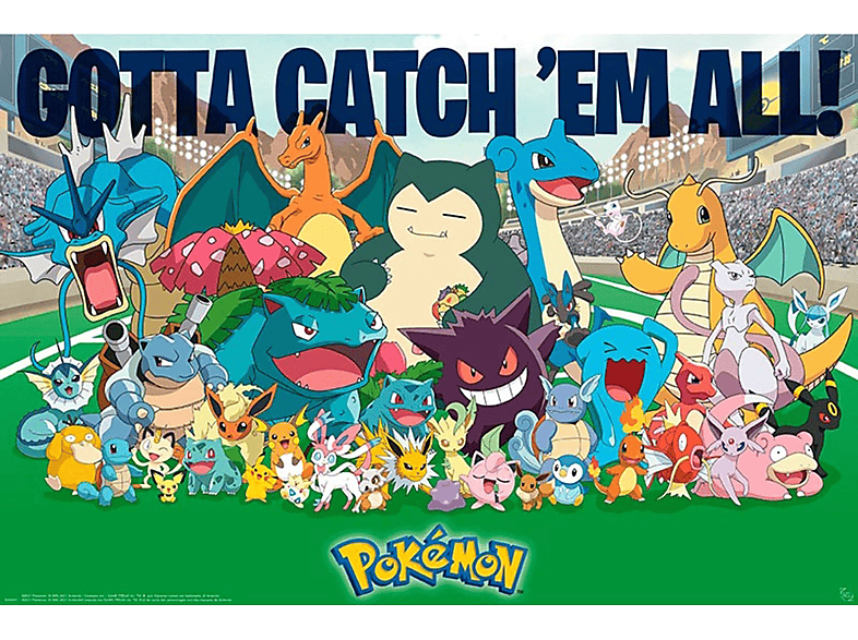 Pokemon | Pokémon - Poster - All Time Favorites | MediaMarkt