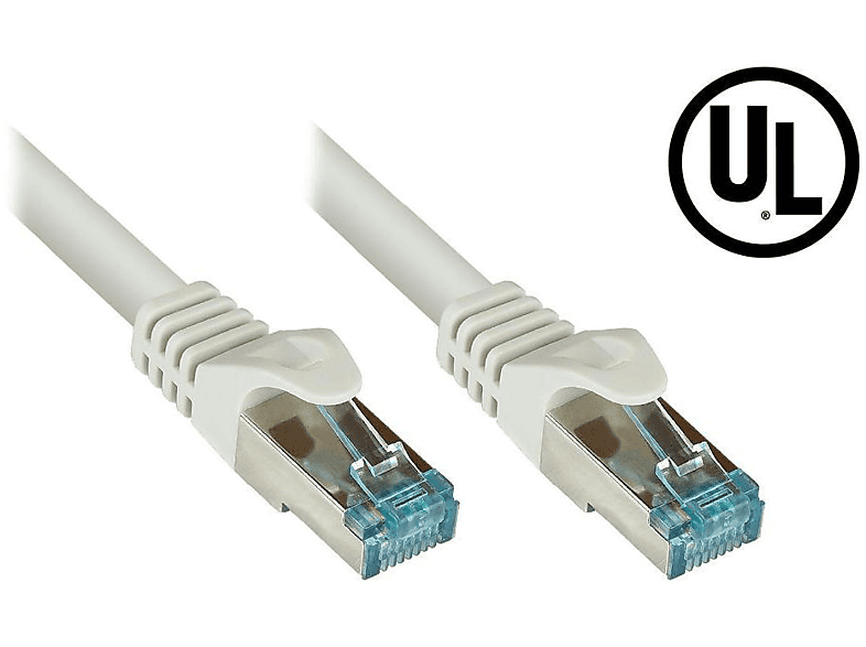 ALCASA 8064-H200 Patchcable Cat.6a, Grau | MediaMarkt